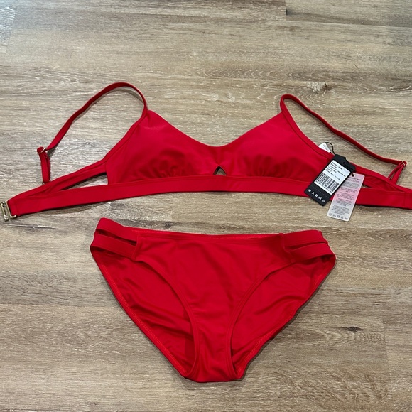 RELLECIGA | Swim | Relleciga Bold Red Bikini Set | Poshmark
